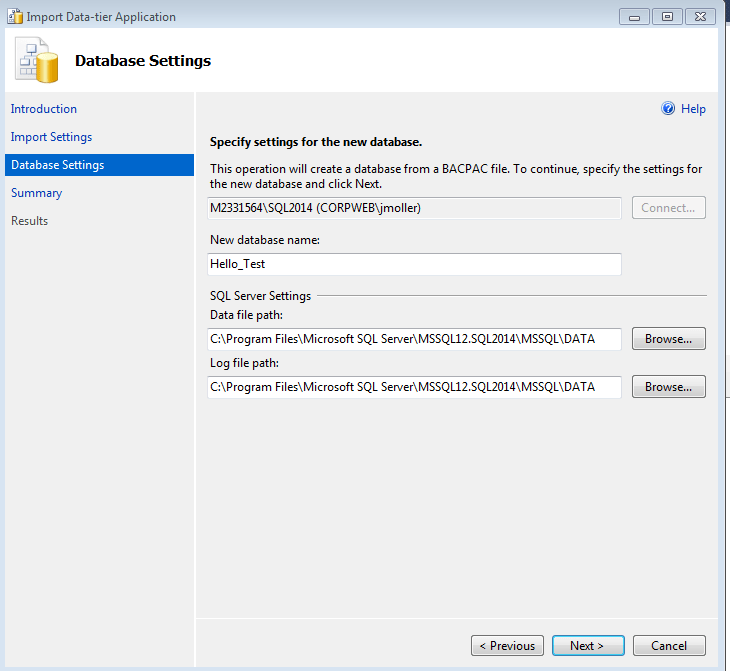 Export and Import the database objects using BACPAC file – Ramasankar ...